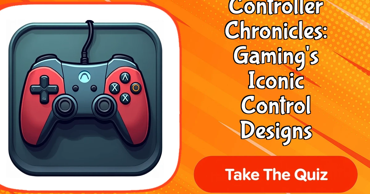 Controller Chronicles: Gaming's Iconic Control Designs | Trivia Quiz ...