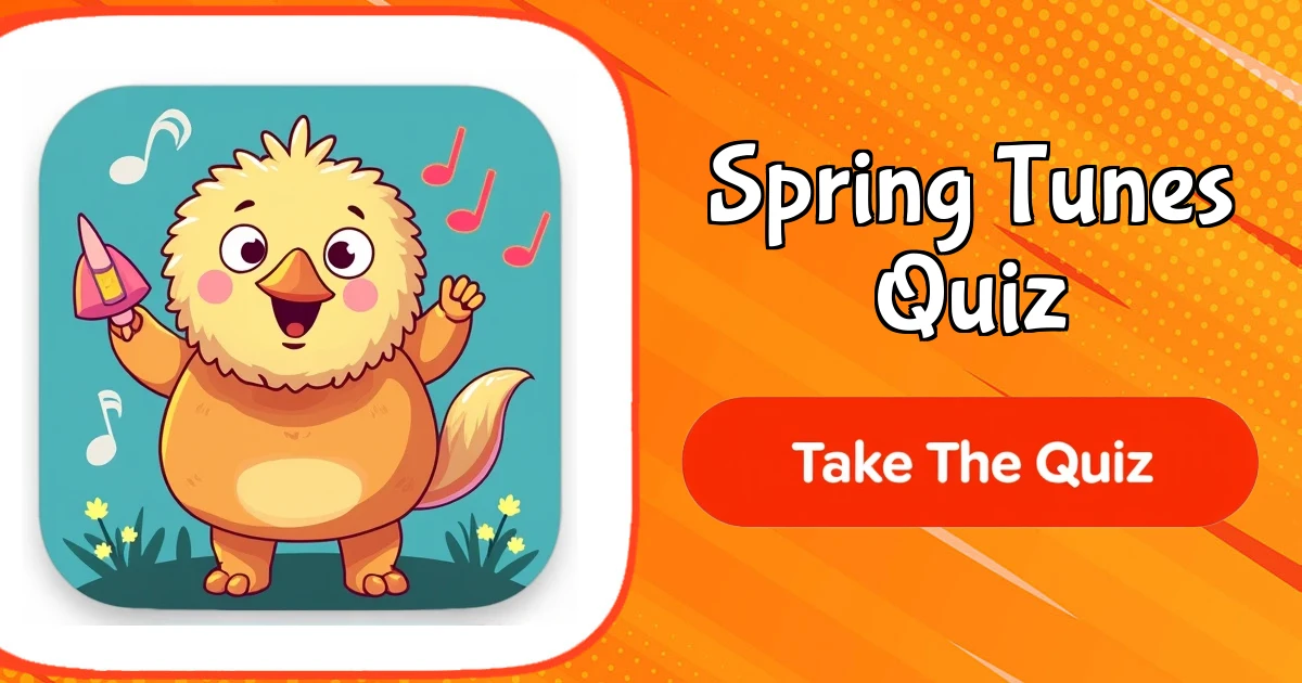 Patrick65_Sita scored 8/10 on Spring Tunes Quiz and passed! Can you ...