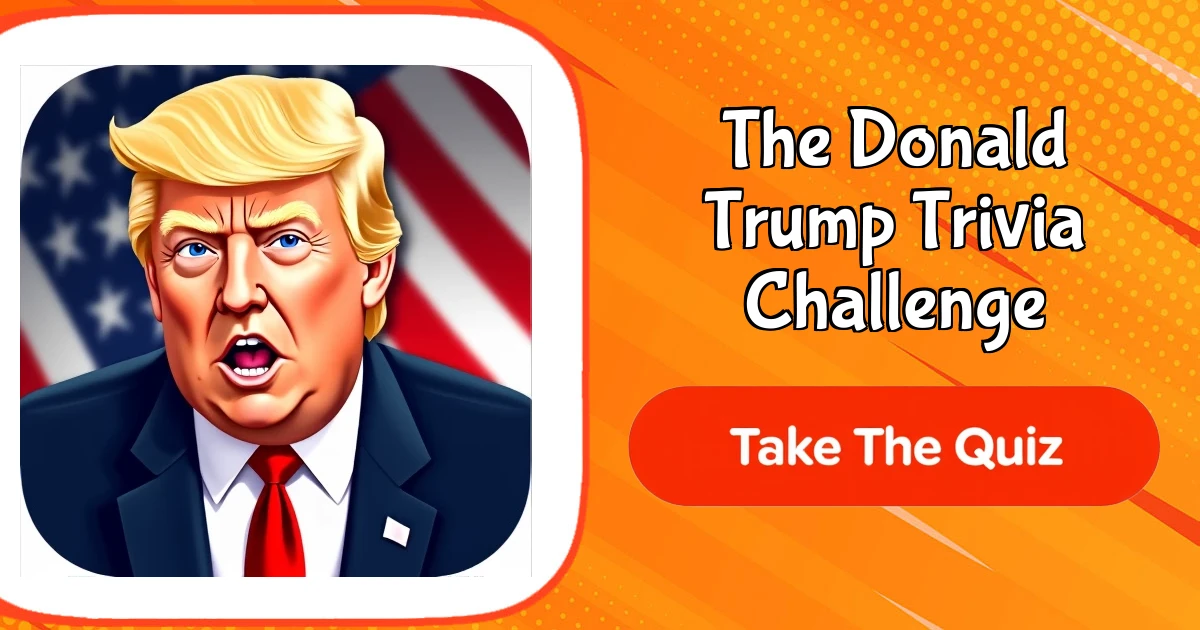 Patrick65_Sita scored 8/10 on The Donald Trump Trivia Challenge and passed! Can you beat their ...
