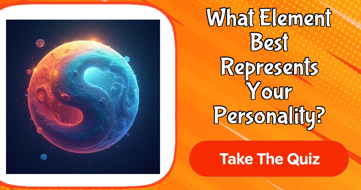 What Element Best Represents Your Personality? | Opinion Quiz ...